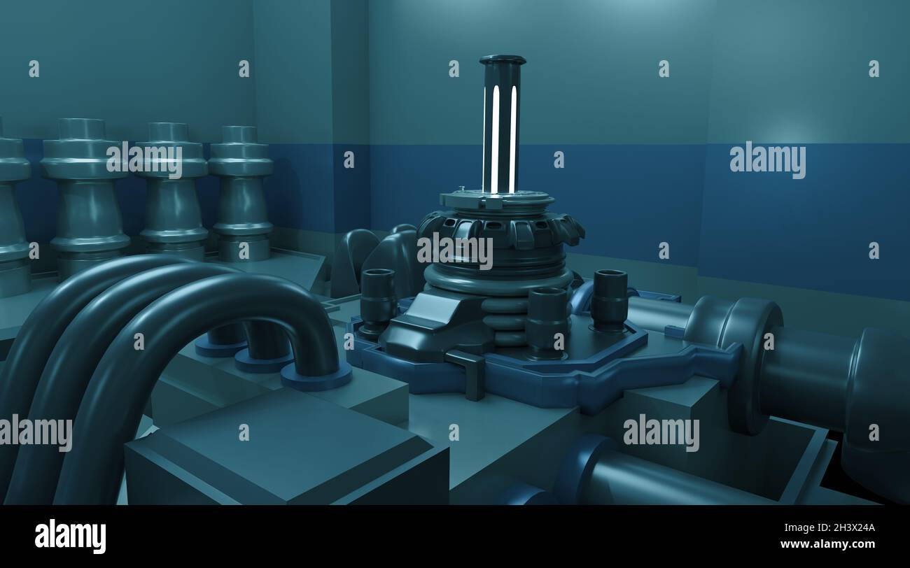 The nuclear reactor of the future Stock Photo - Alamy