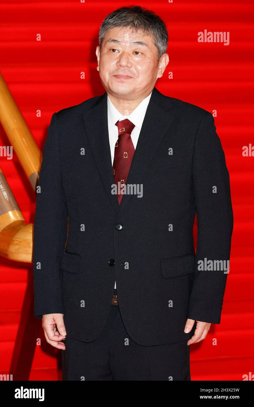 October 30, 2021, Tokyo, Japan: Masato Hojo Eurospace Manager poses for ...