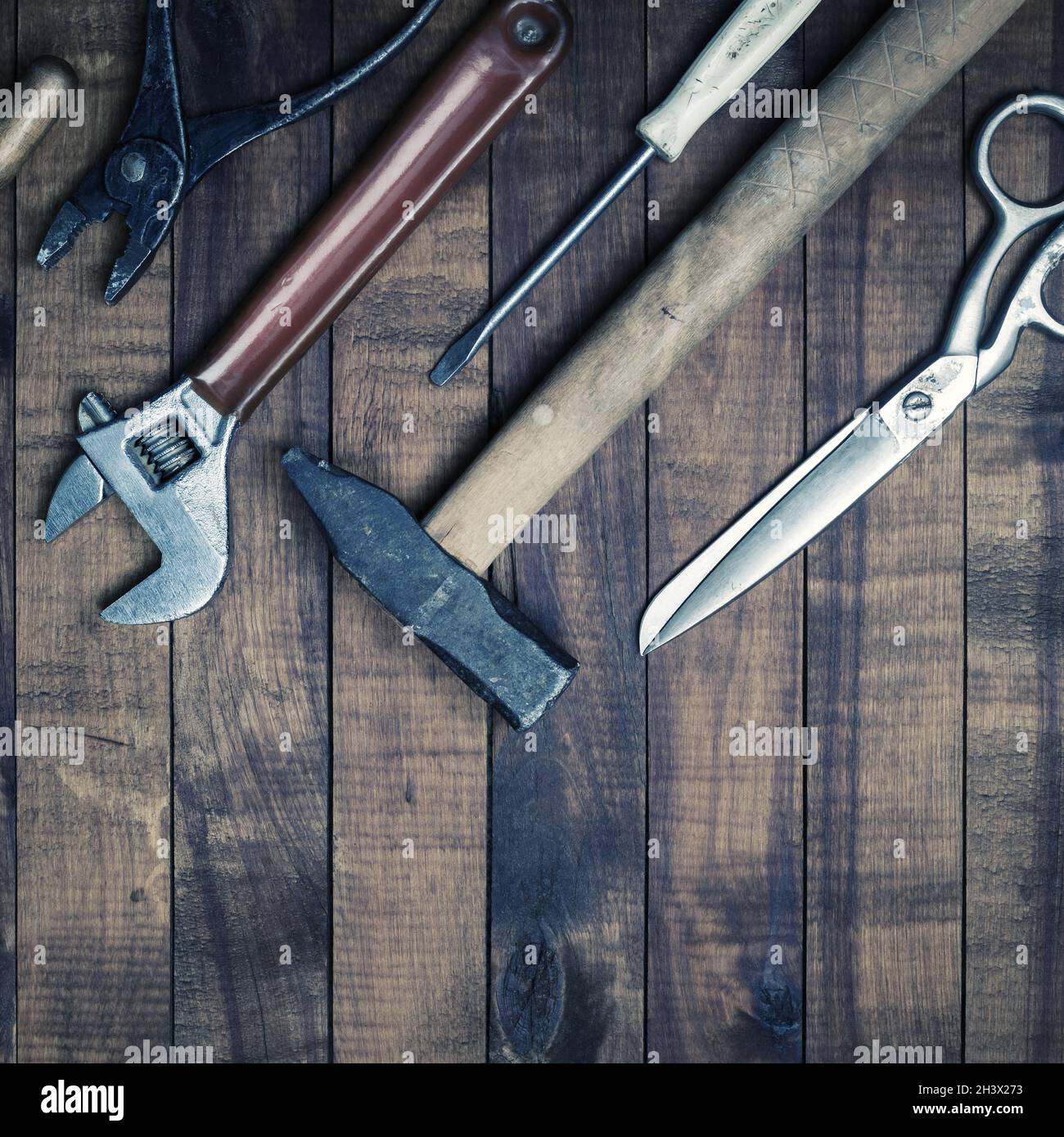 Used tools hi-res stock photography and images - Alamy