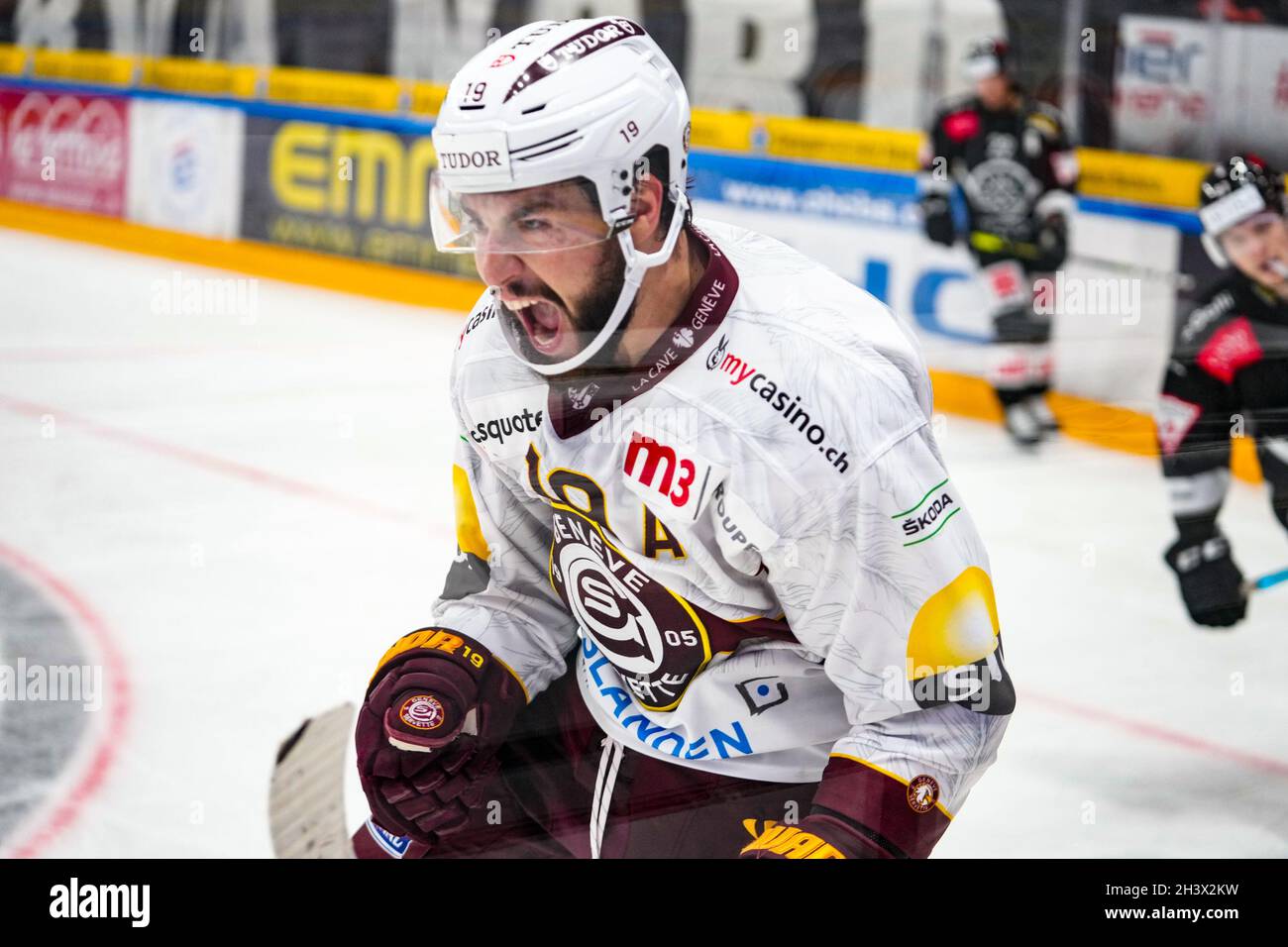 30.10.2021, Porza, Corner Arena, NL: HC Lugano - Geneve-Servette HC ...
