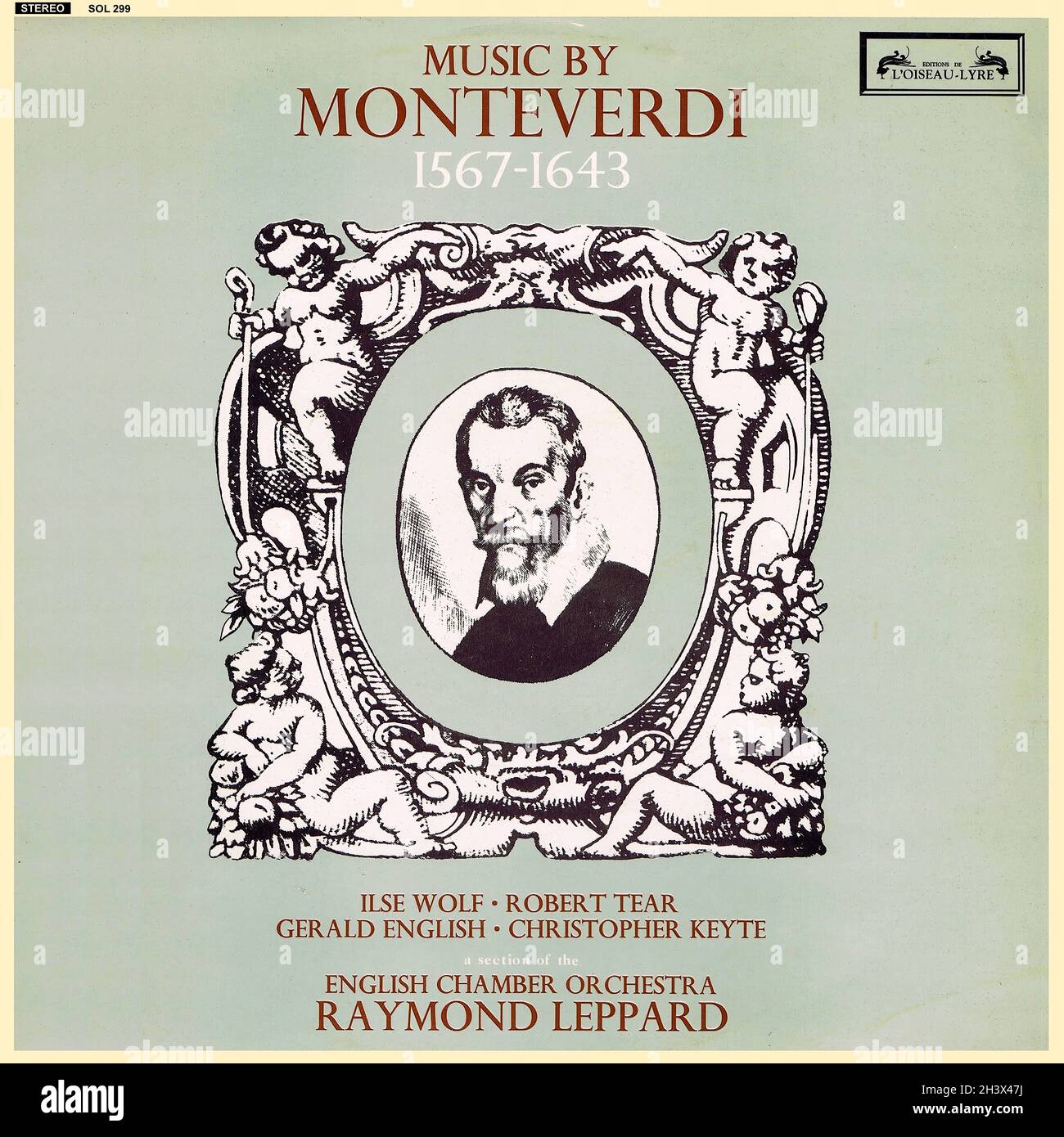 Monteverdi Works - Leppard Wolf Tear English Keyte L'Oiseau Lyre ...