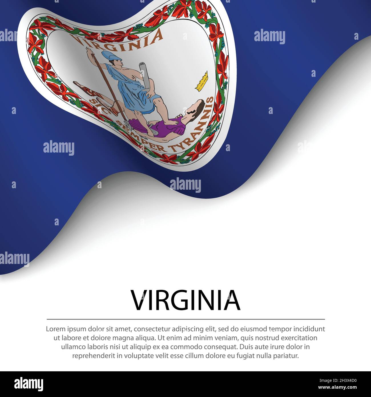 Virginia state memorial Stock Vector Images - Alamy