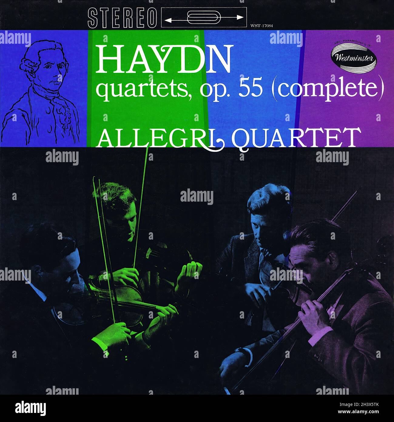Haydn Quartets Op 55 - Allegri Quartet Westminster - Classical Music Vintage Vinyl Record Stock ...