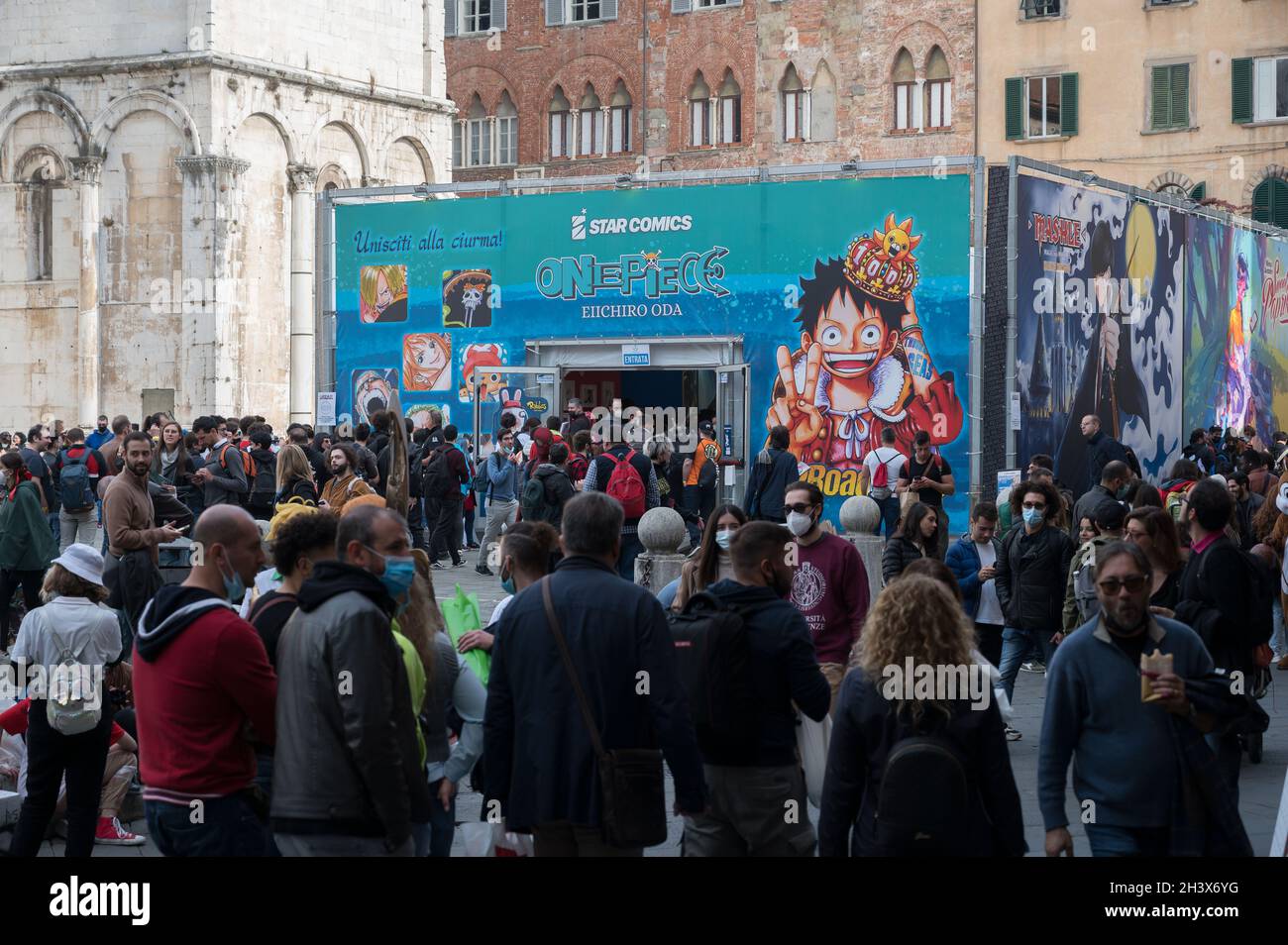Lucca Comics and Games 2021, The city of Lucca and its squares are back ...