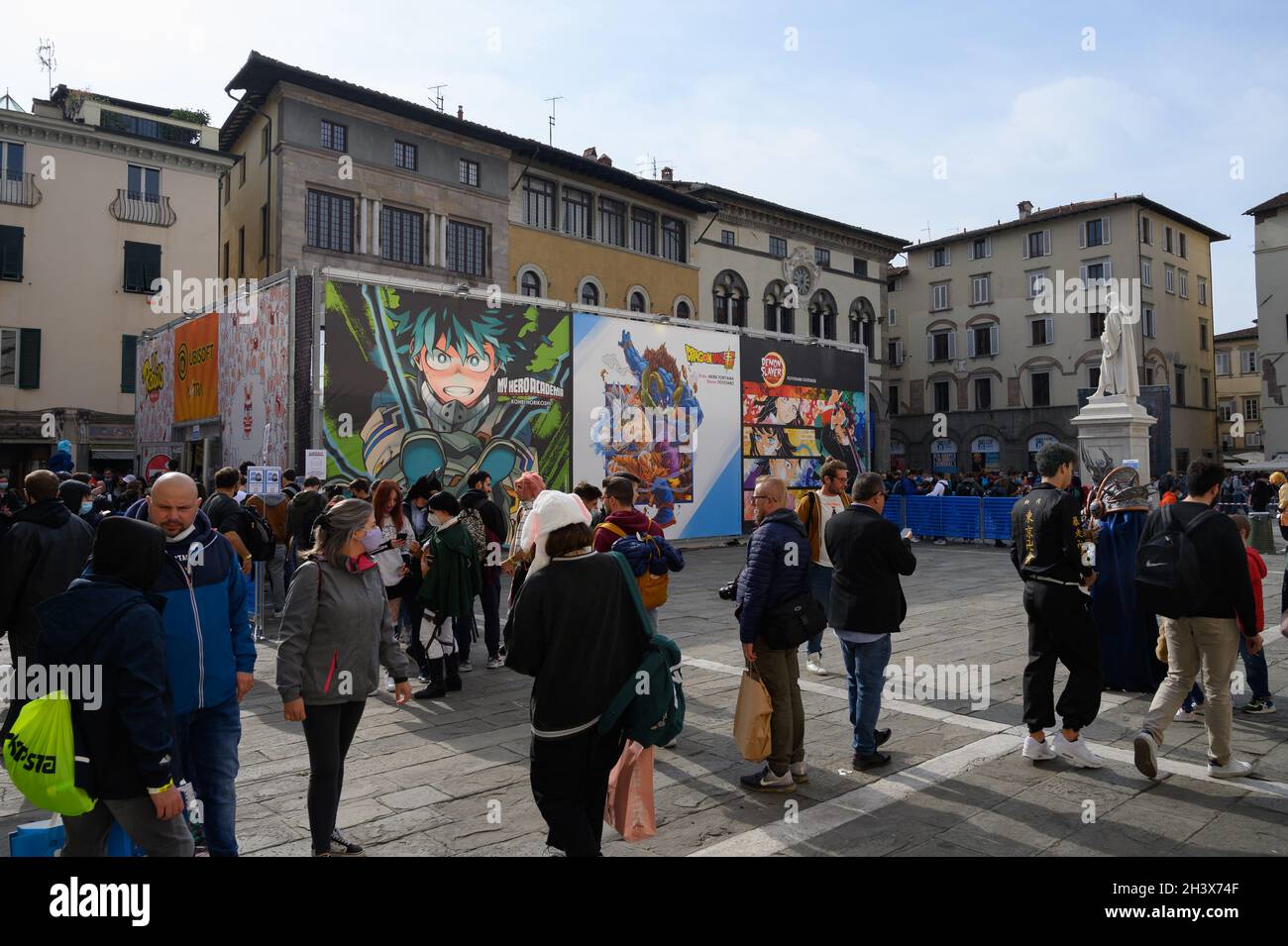 Lucca Comics and Games 2021, The city of Lucca and its squares are back ...