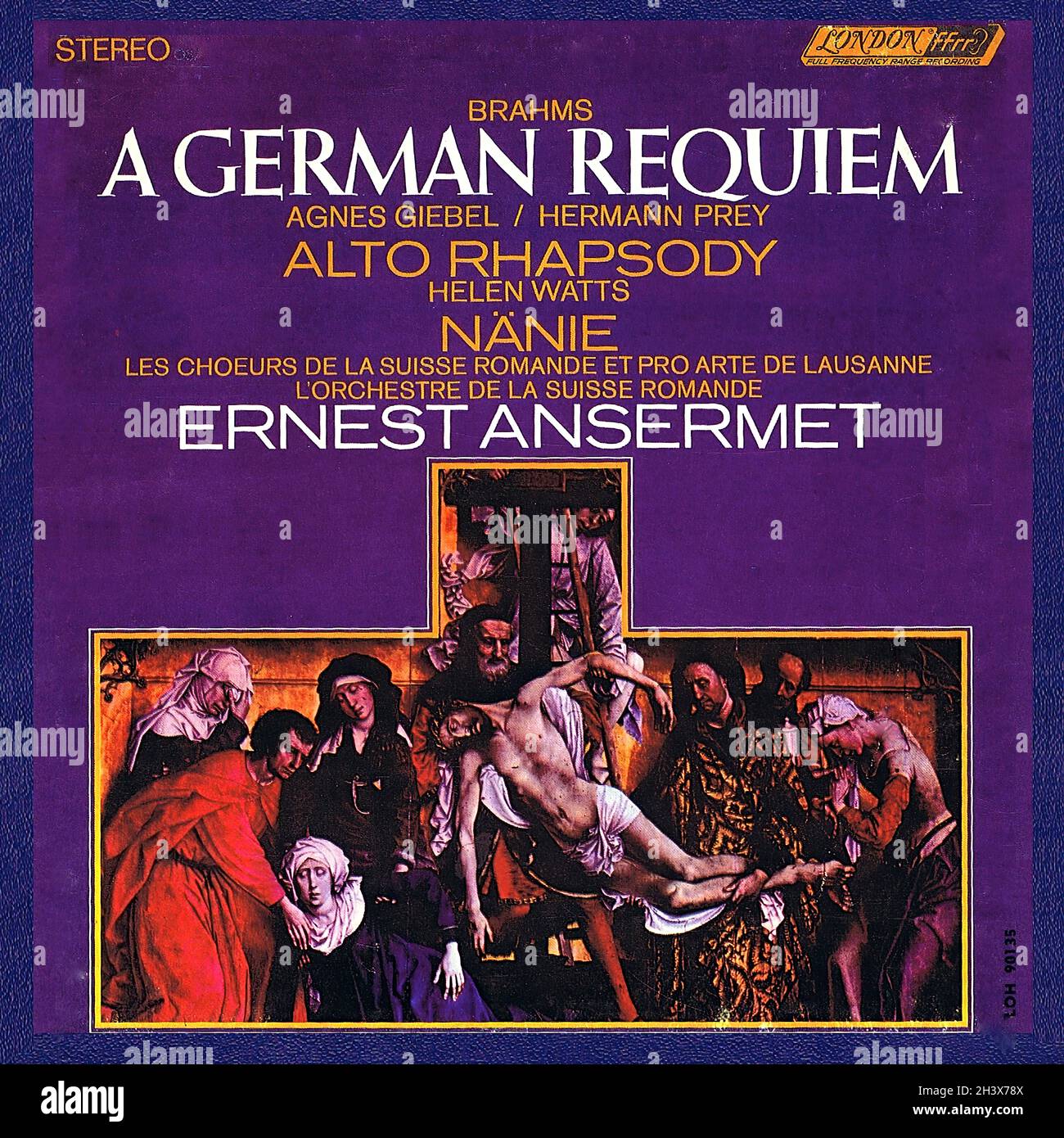 Brahms A German Requiem â€¢ Ein Deutsches Requiem - Ansermet London R2R - Classical Music ...