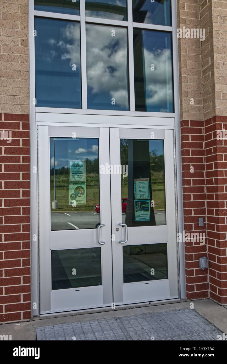 Texture Building Entrance