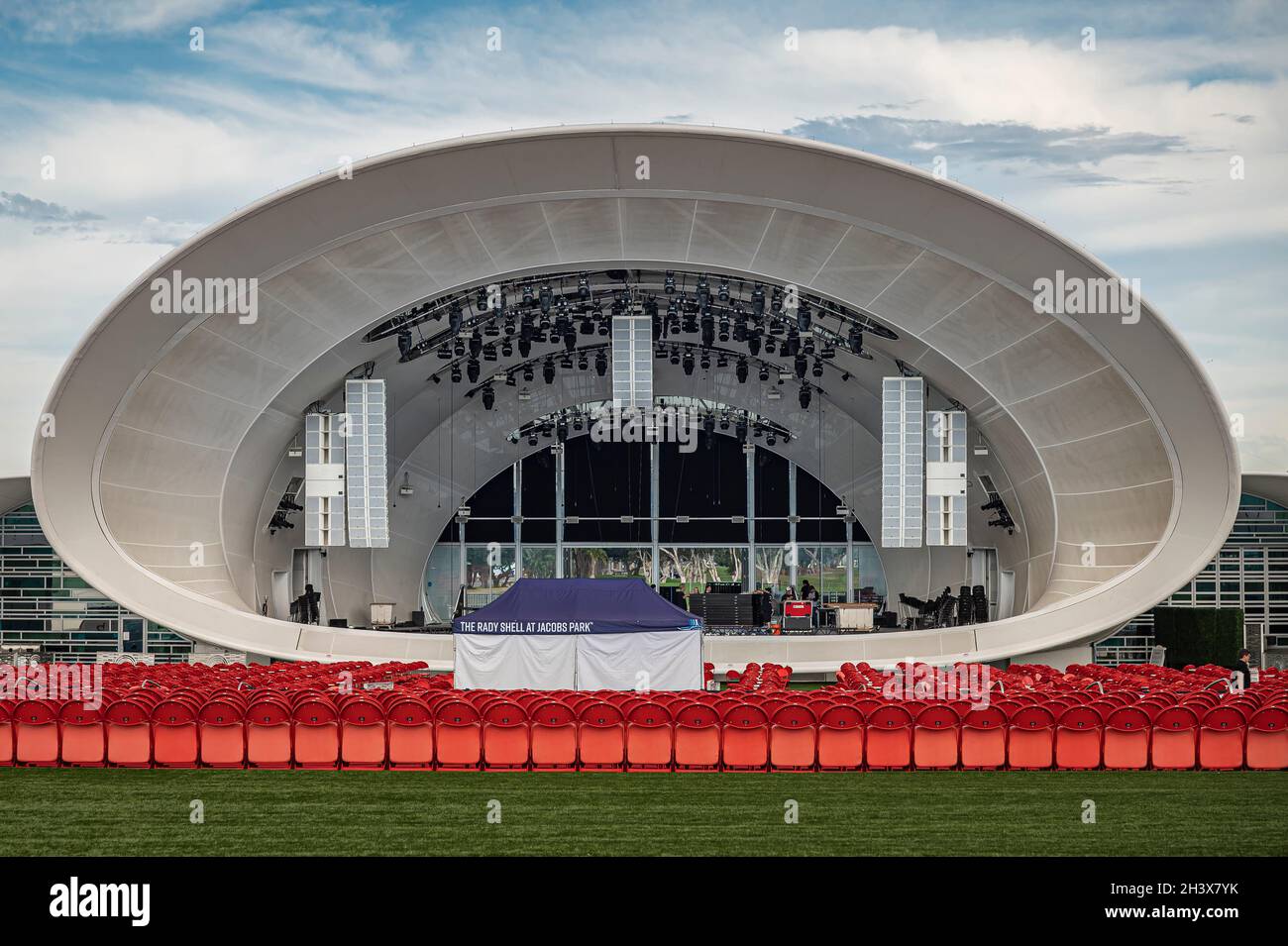 Rady shell at jacobs park hi-res stock photography and images - Alamy