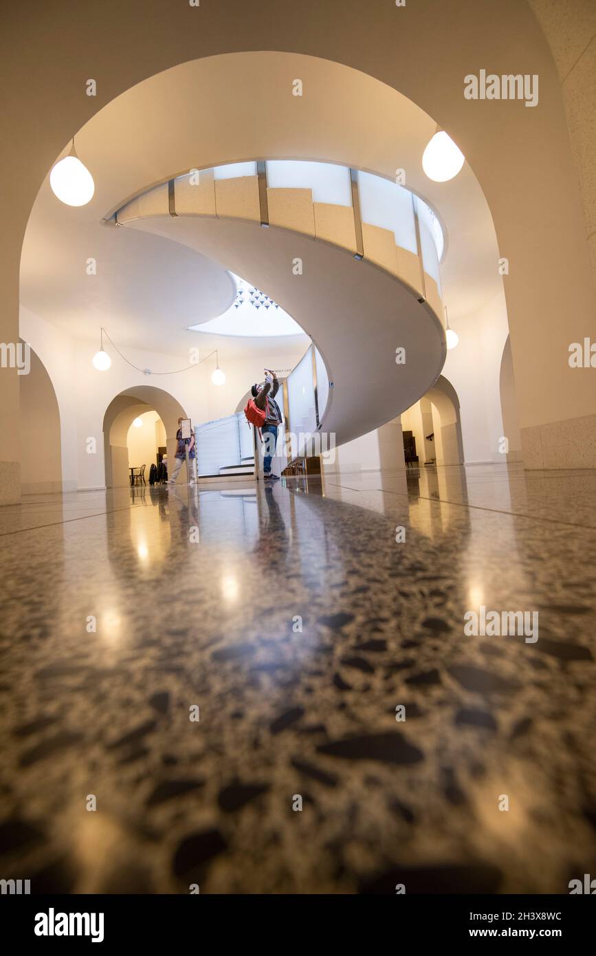 Inside Tate Britain, Millbank London England UK Stock Photo - Alamy