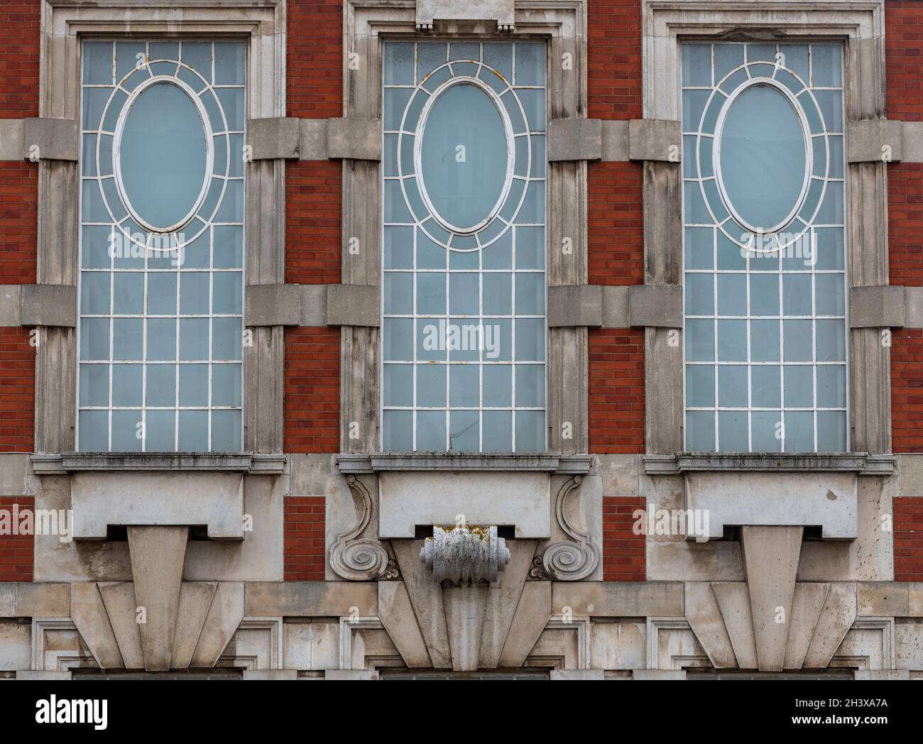 edwardian or late victorian windows with ornate leadlight designs and ...