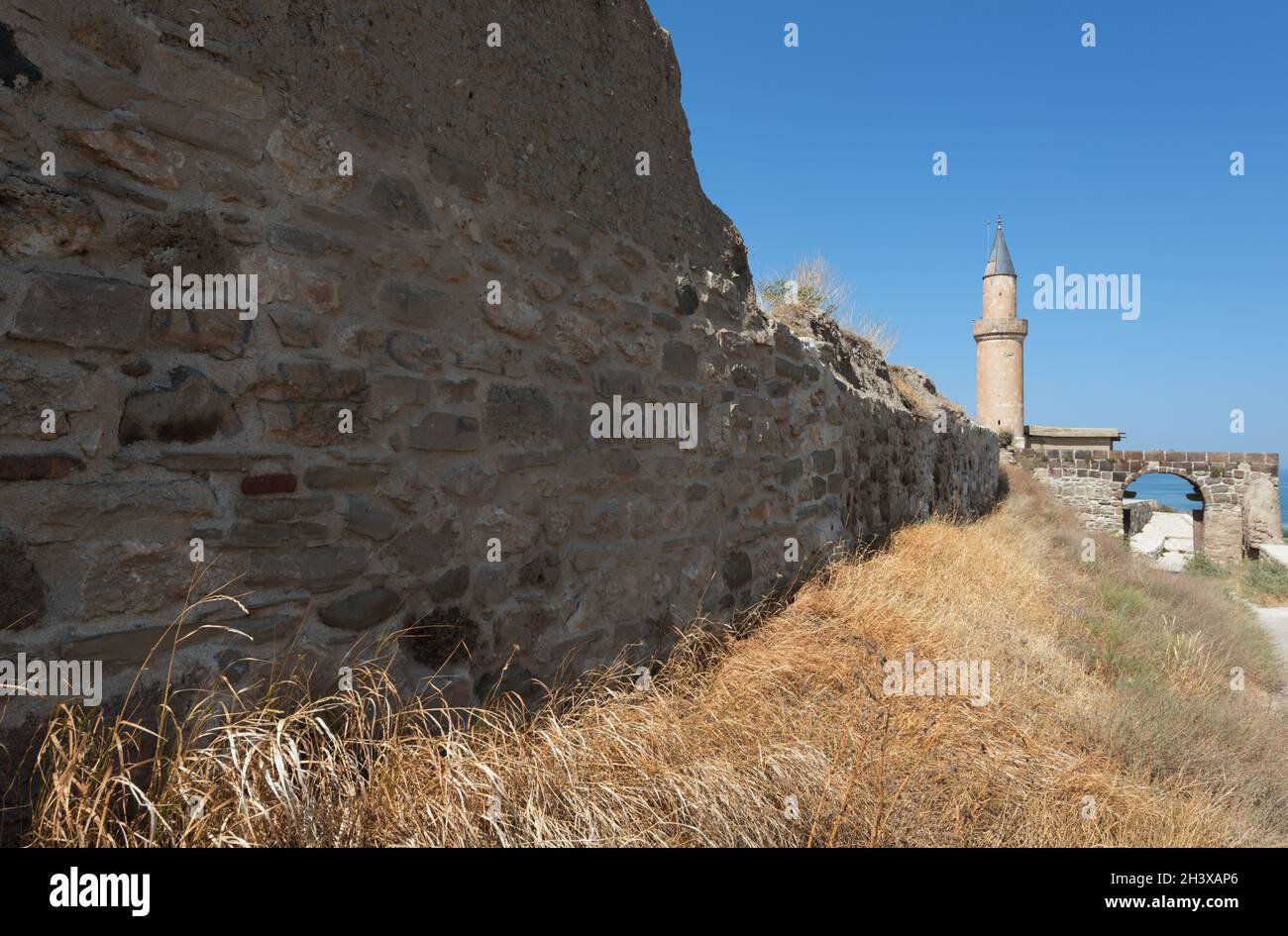 Van fortress (Van city, Van Province, Eastern Anatolia, Turkey Stock ...