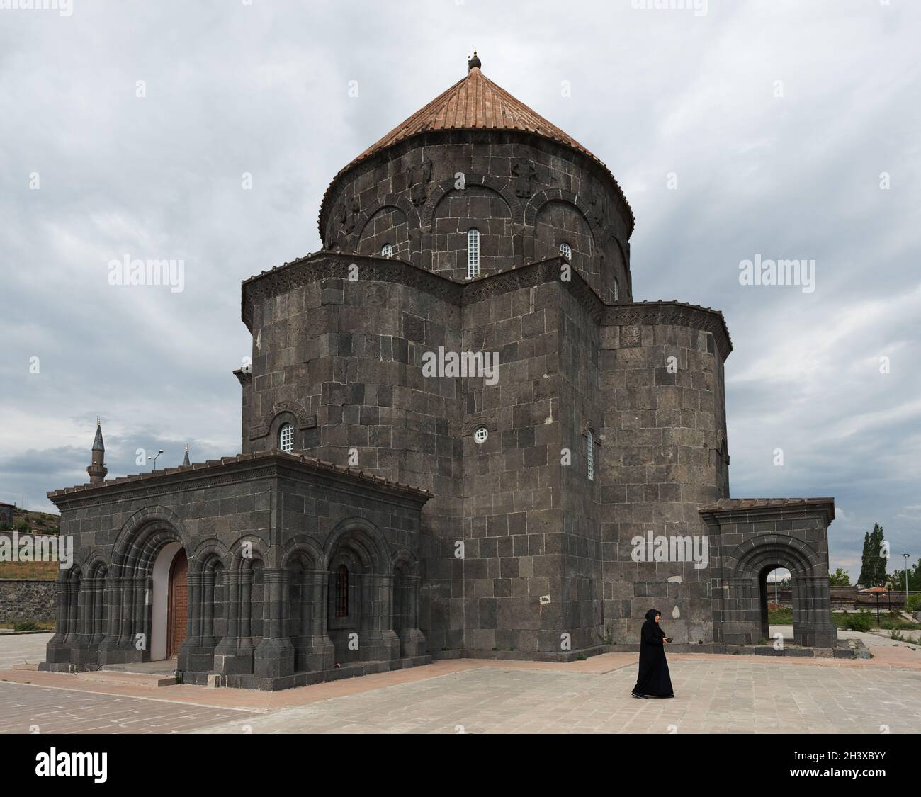 Merkez Kumbet mosque in Kars, former Cathedral of Kars, also known as ...