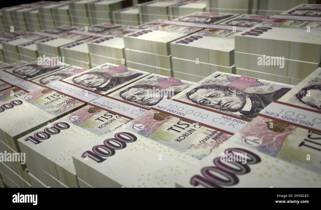 Czech money hi-res stock photography and images - Alamy