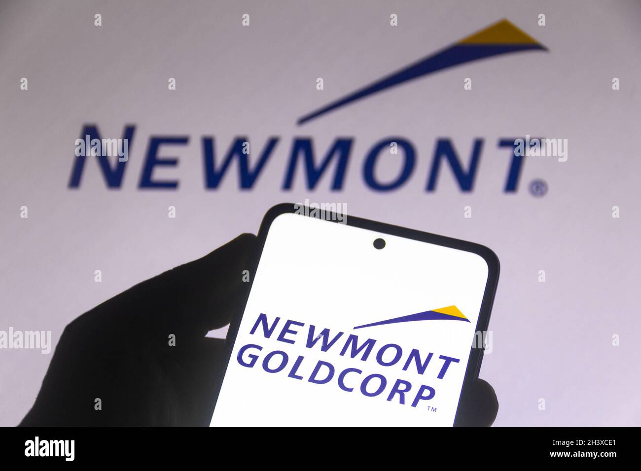 Newmont logo hi-res stock photography and images - Alamy