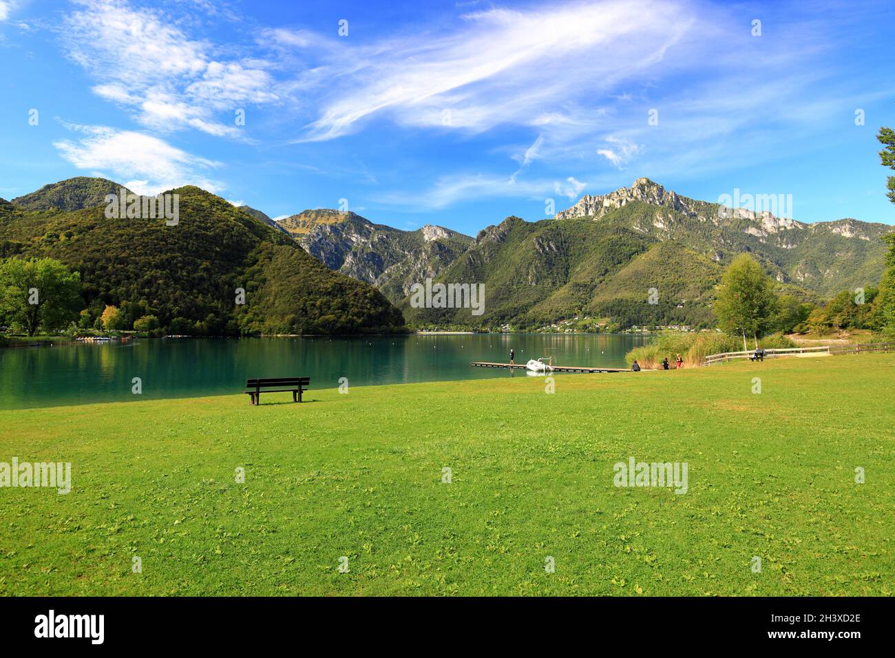 Ledro valley in italy hi-res stock photography and images - Alamy