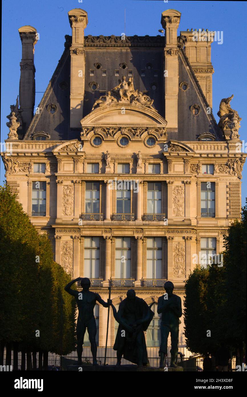 France, Paris, Louvre, palace, museum Stock Photo - Alamy