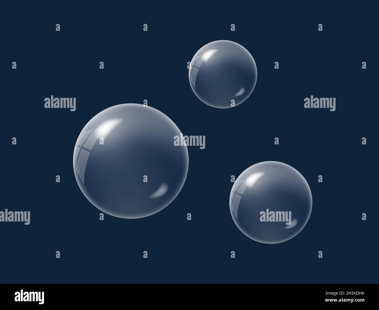 Spheres of liquid Stock Vector Images - Alamy