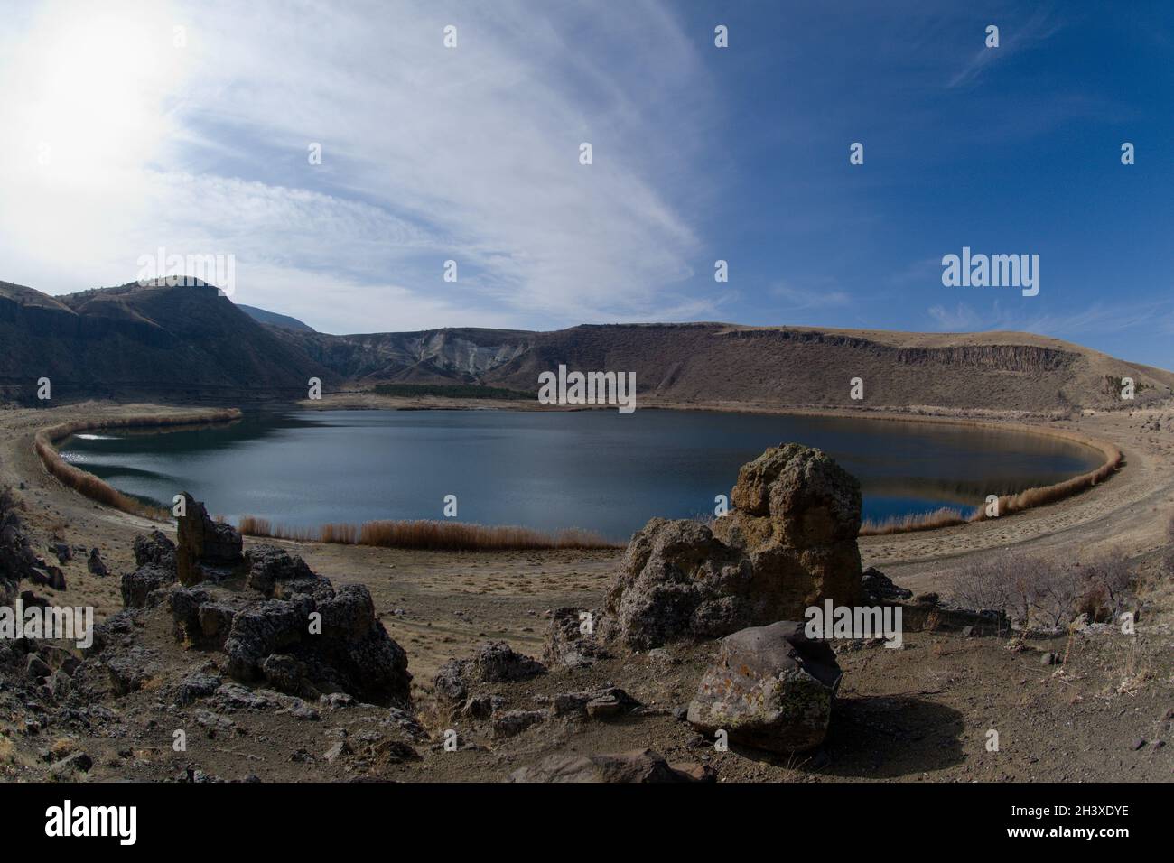 Nar lake in Cappadocia Stock Photo - Alamy