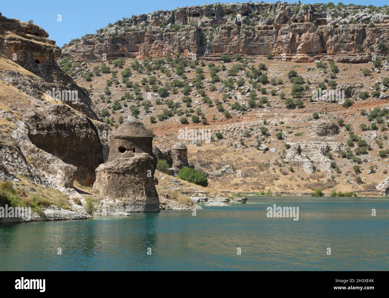 Tombs of Assyrian kings in valley of the Tigris by Egil town ...