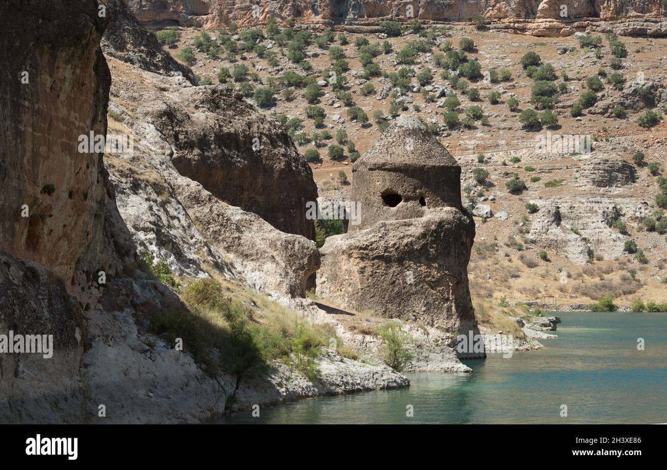 Tomb of Assyrian kings by the Tigris river, Egil, Diyarbakir province ...