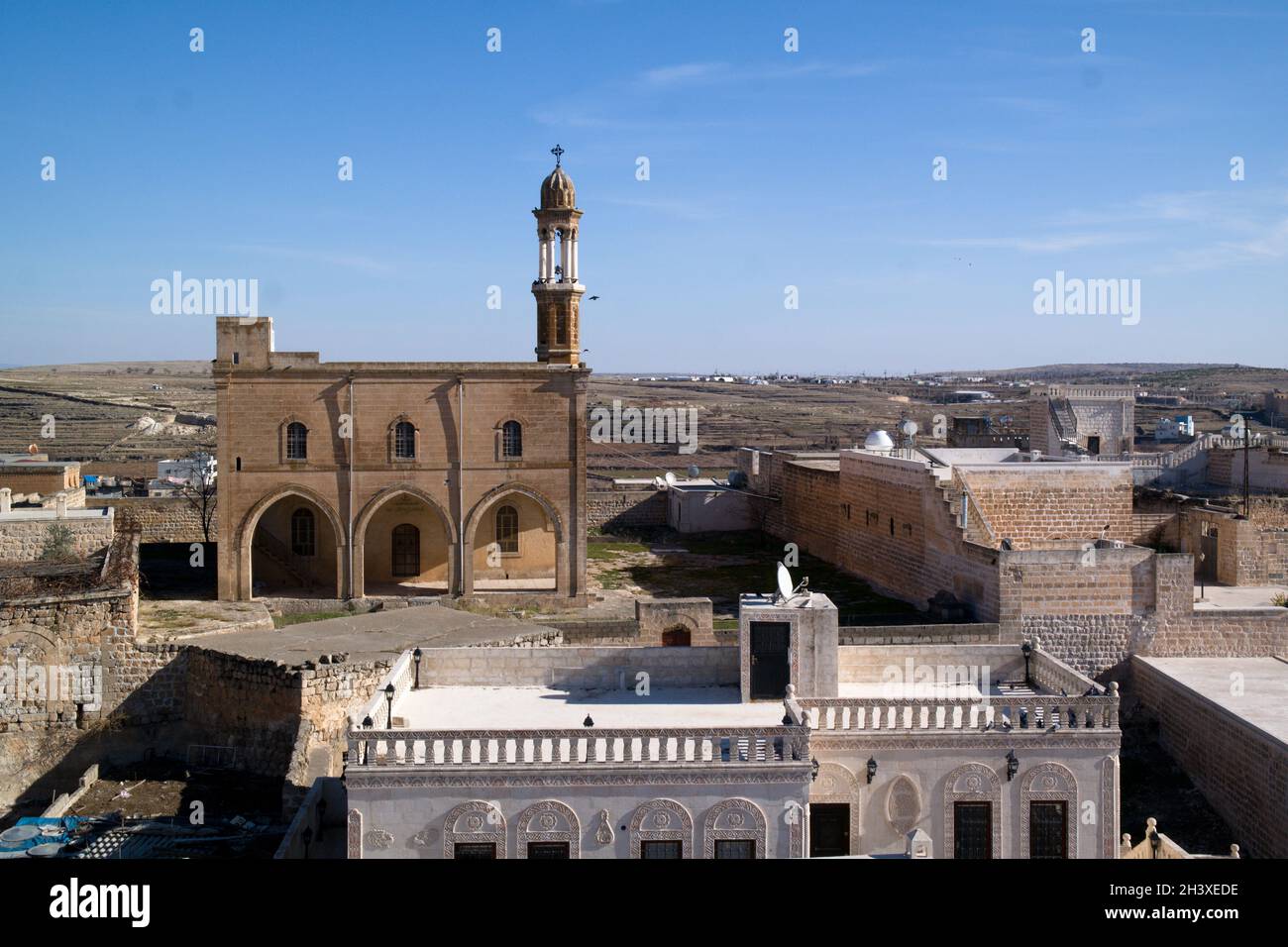 The old town of Midyat in southeast Turkey Stock Photo - Alamy