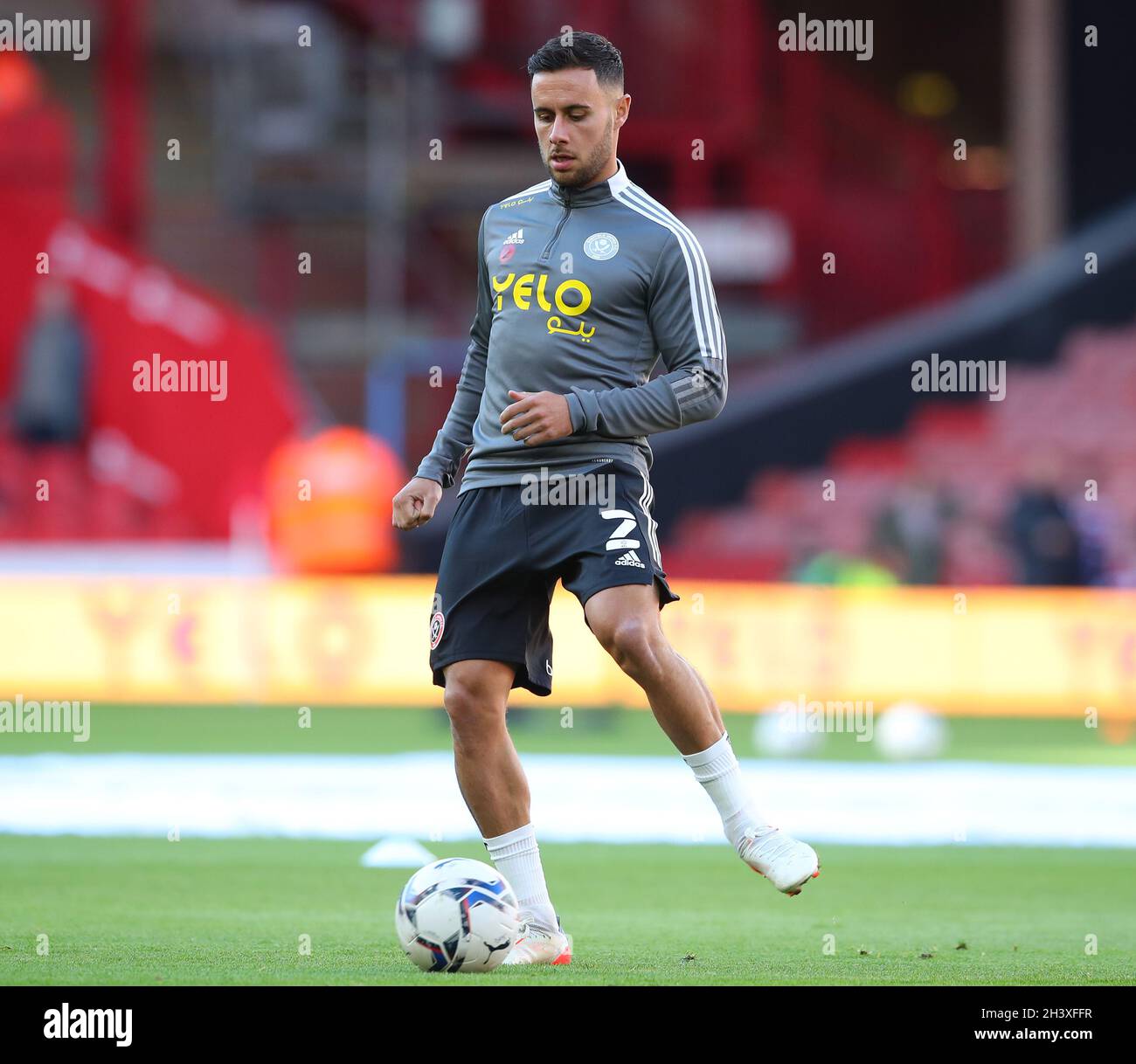 Sheffield, England, 30th October 2021. George Baldock of Sheffield Utd ...