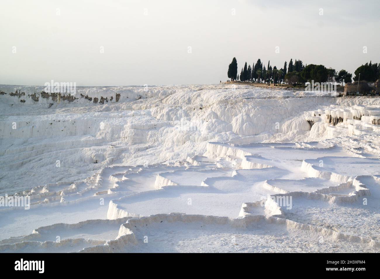 Famed "cotton castle" of Pamukkale, Turkey Stock Photo - Alamy