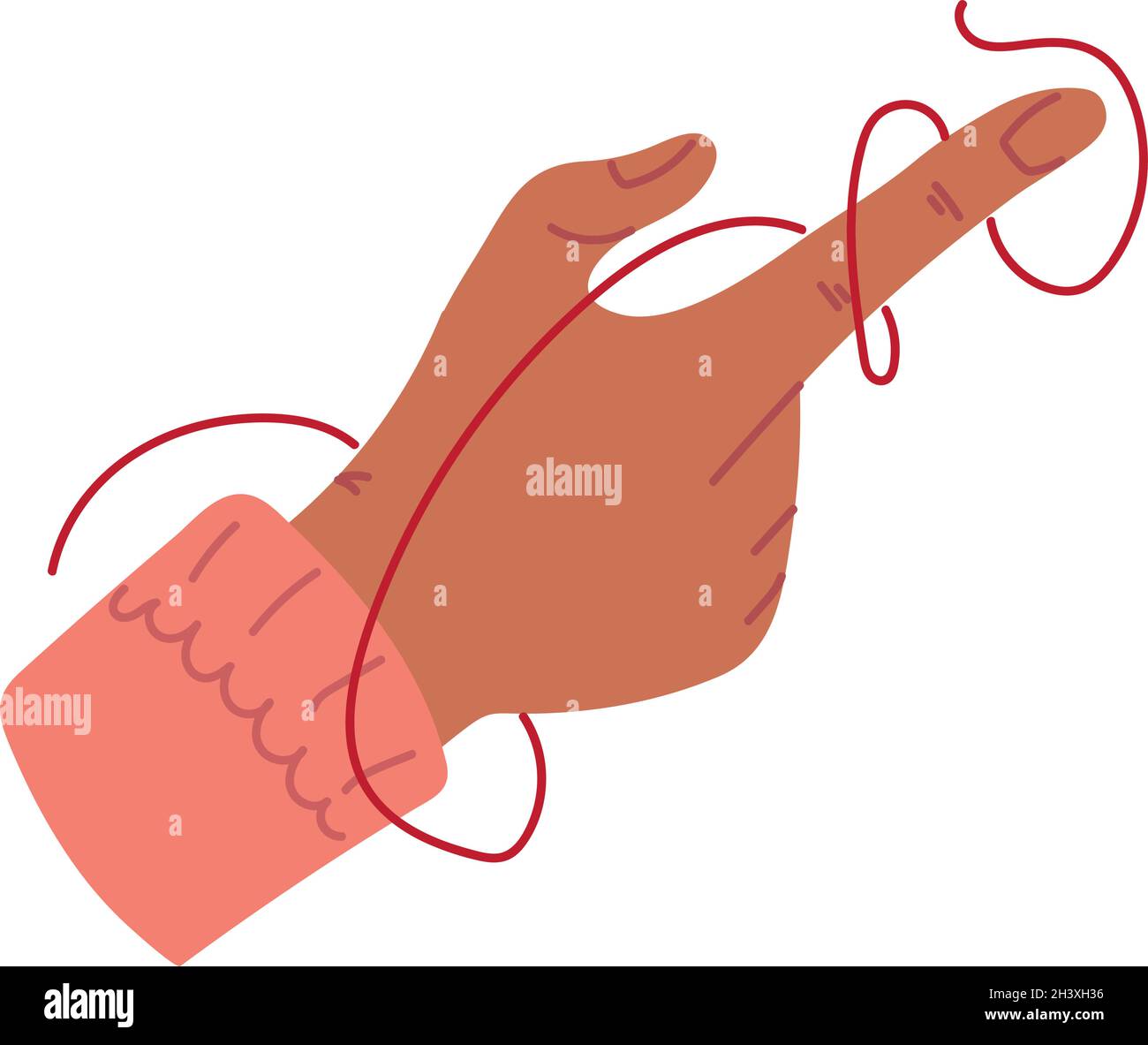 Fingers affection Stock Vector Images - Alamy