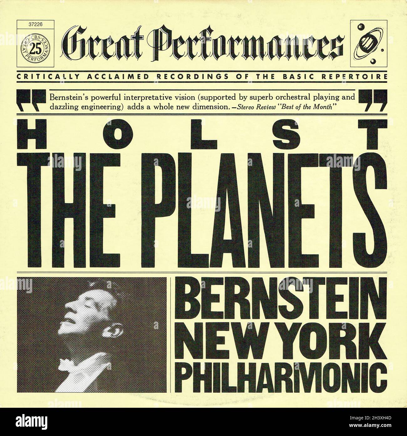 Holst The Planets - Bernstein NYPO CBS Great Performances 1 - Classical ...