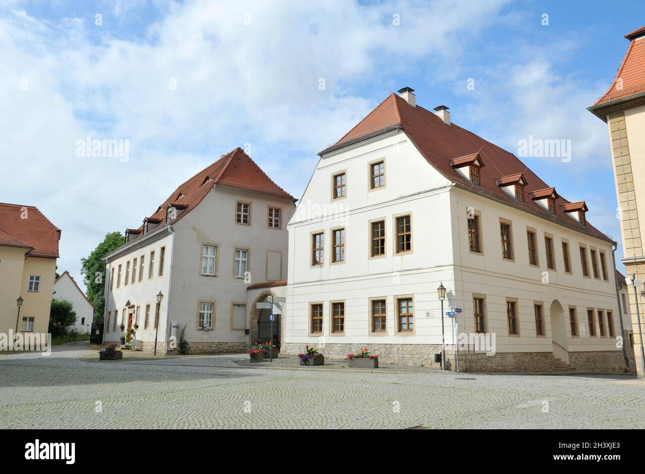 Old town of Merseburg Stock Photo - Alamy
