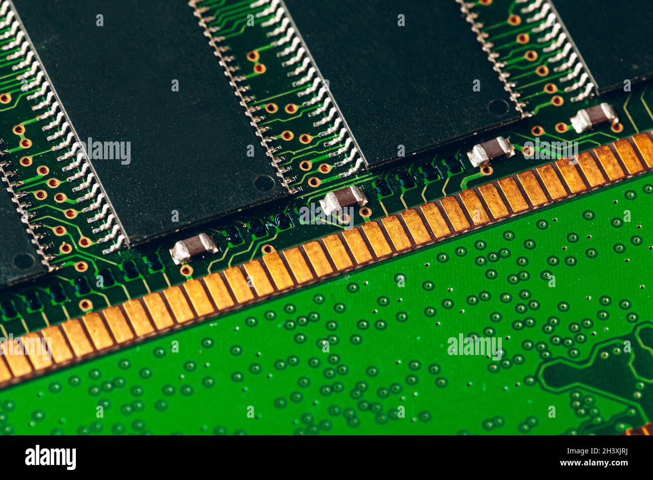 Close up of electronic circuit board with processor Stock Photo - Alamy