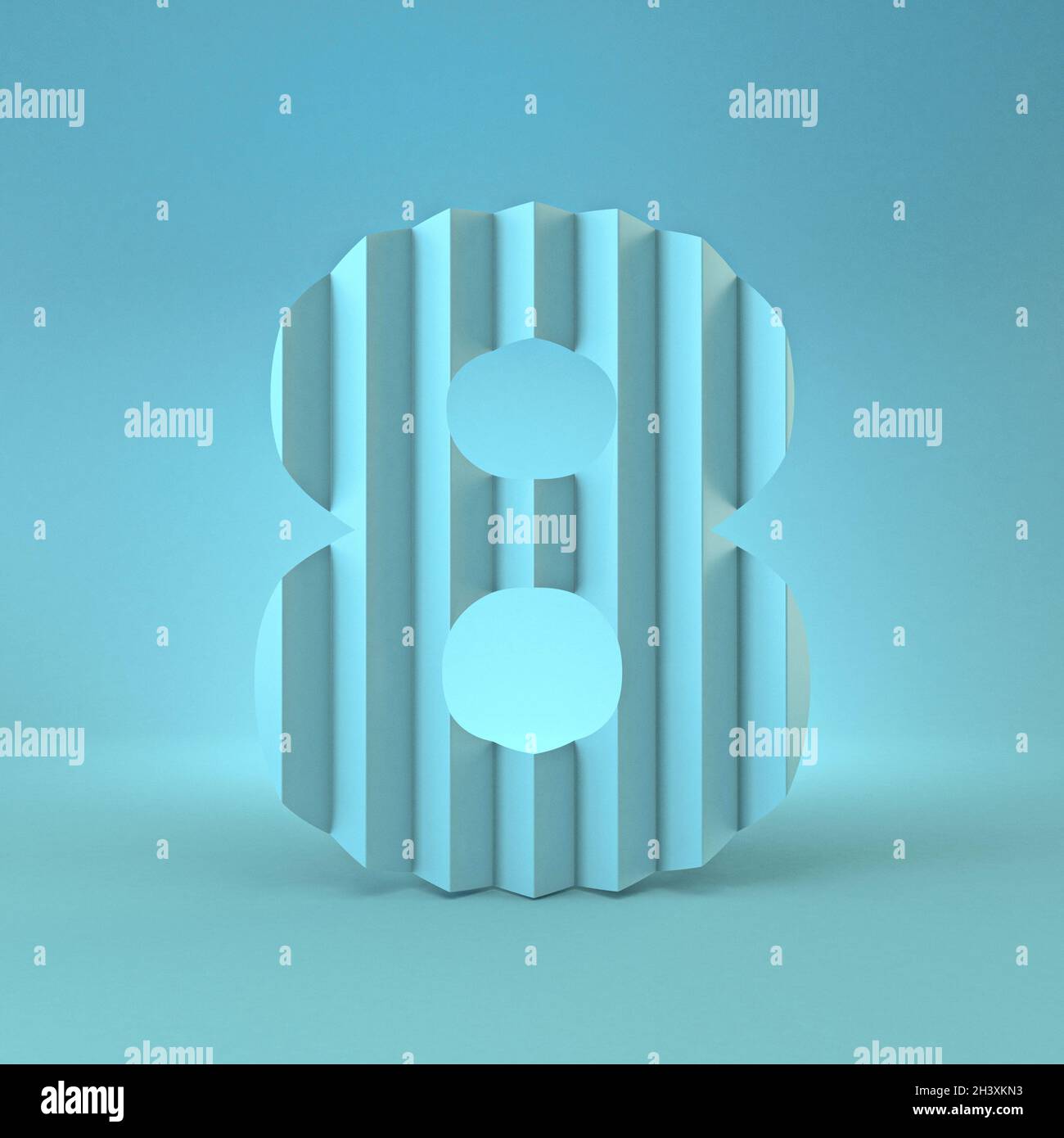 Letter eight symbol geometric hi-res stock photography and images - Alamy