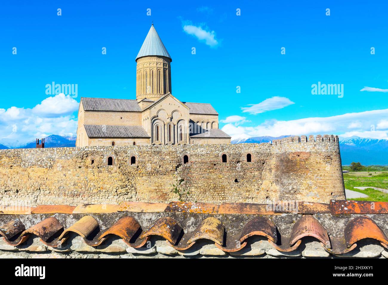 Alaverdi orthodox monastery in Kakhetia, Georgia Stock Photo - Alamy