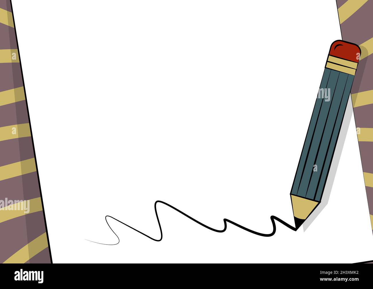 Scribble drawing hi-res stock photography and images - Alamy