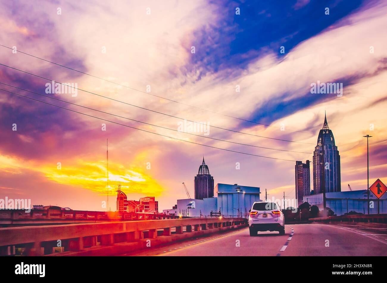 Mobile bayway hi-res stock photography and images - Alamy