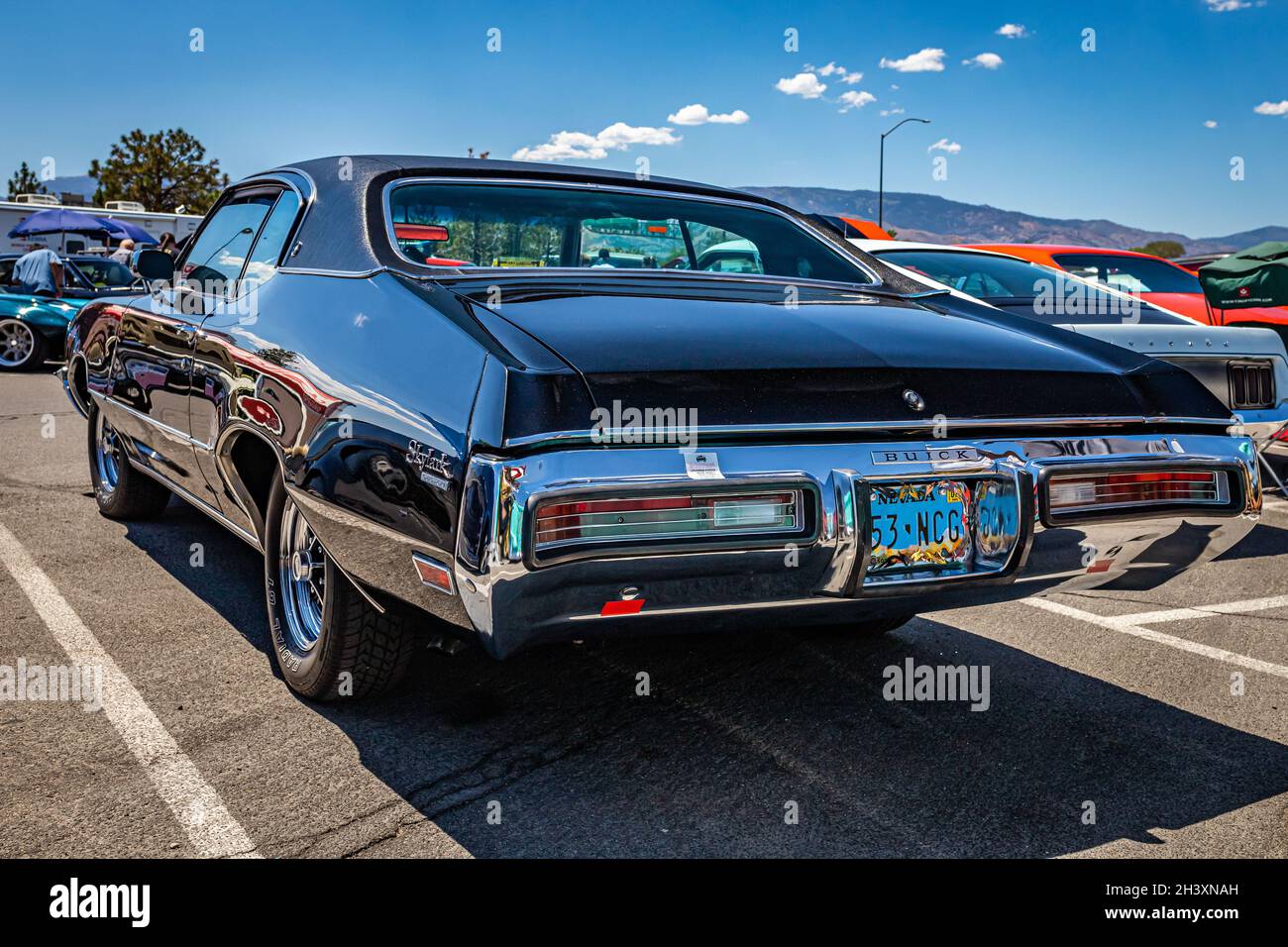 Reno, NV - August 4, 2021: 1972 Buick Skylark Custom Hardtop Coupe at a ...
