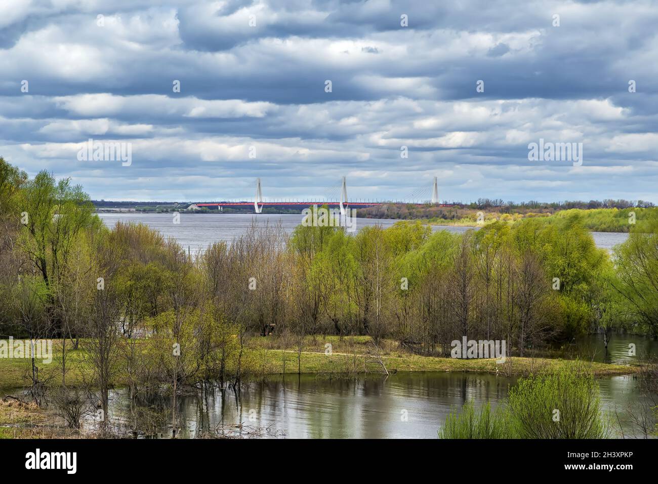 Russia landscape spring hi-res stock photography and images - Alamy