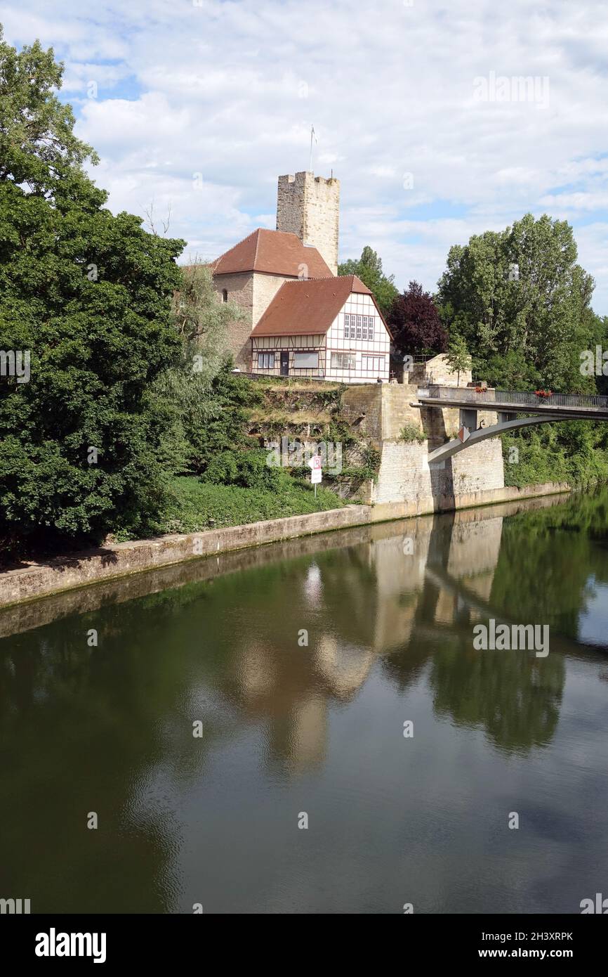 Count's castle in Lauffen am Neckar Stock Photo - Alamy