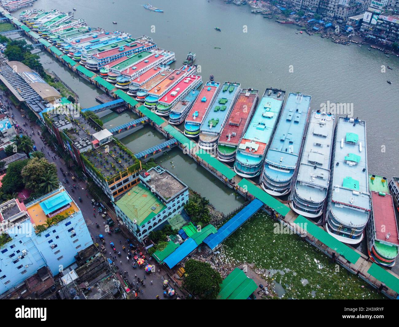Dhaka, Bangladesh. 30th Oct, 2021. Dhaka River Port is the Central and ...