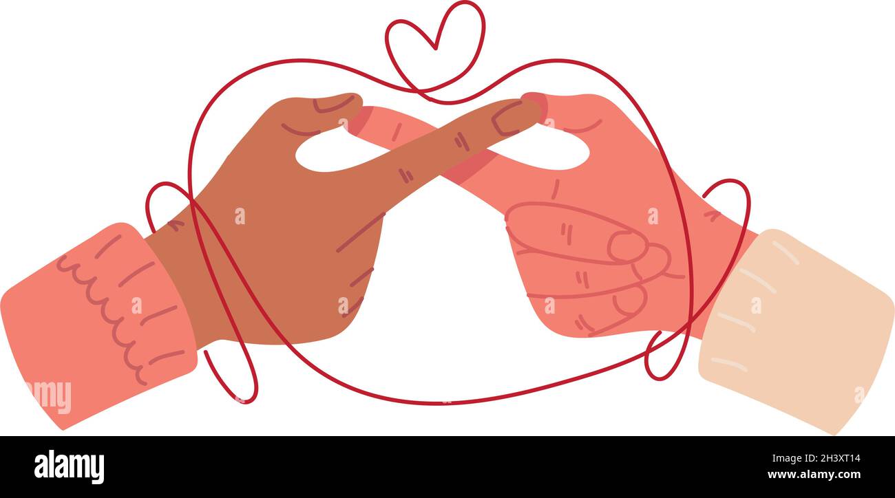 red string destiny Stock Vector Image & Art - Alamy