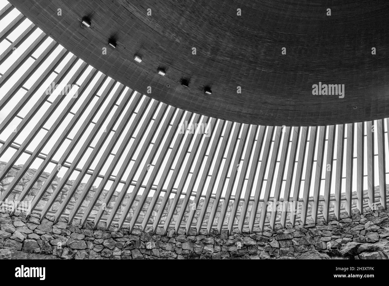 Helsinki finland stone building Black and White Stock Photos & Images ...