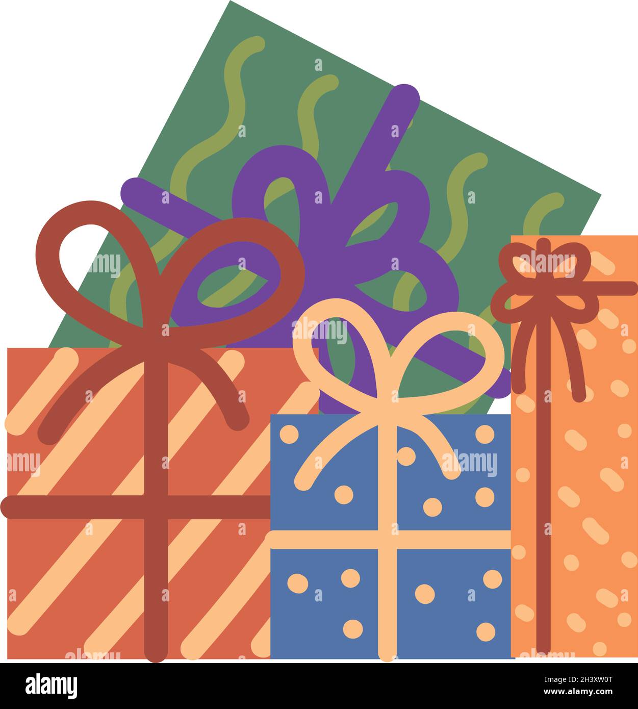 gift boxes party Stock Vector Image & Art - Alamy