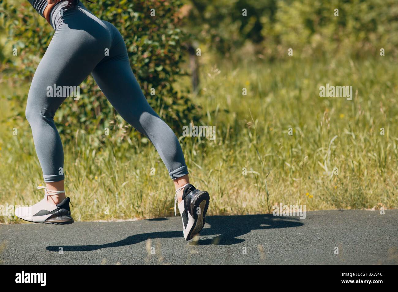 Woman legs in air hi-res stock photography and images - Alamy