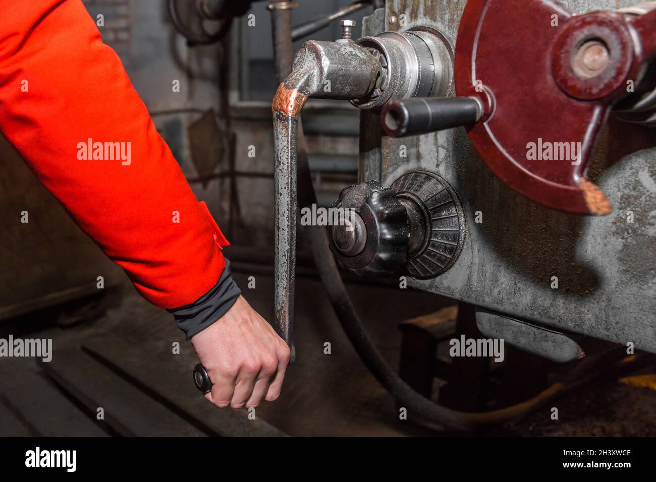 Lathe control hi-res stock photography and images - Alamy