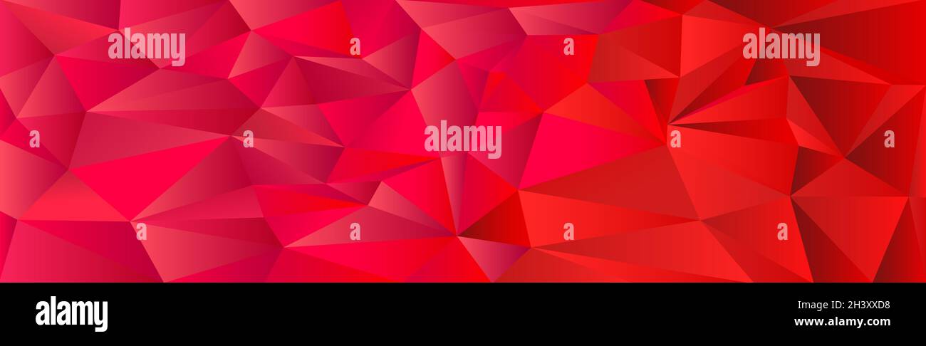 Abstract red gradient triangles of different sizes - Vector Stock Photo ...