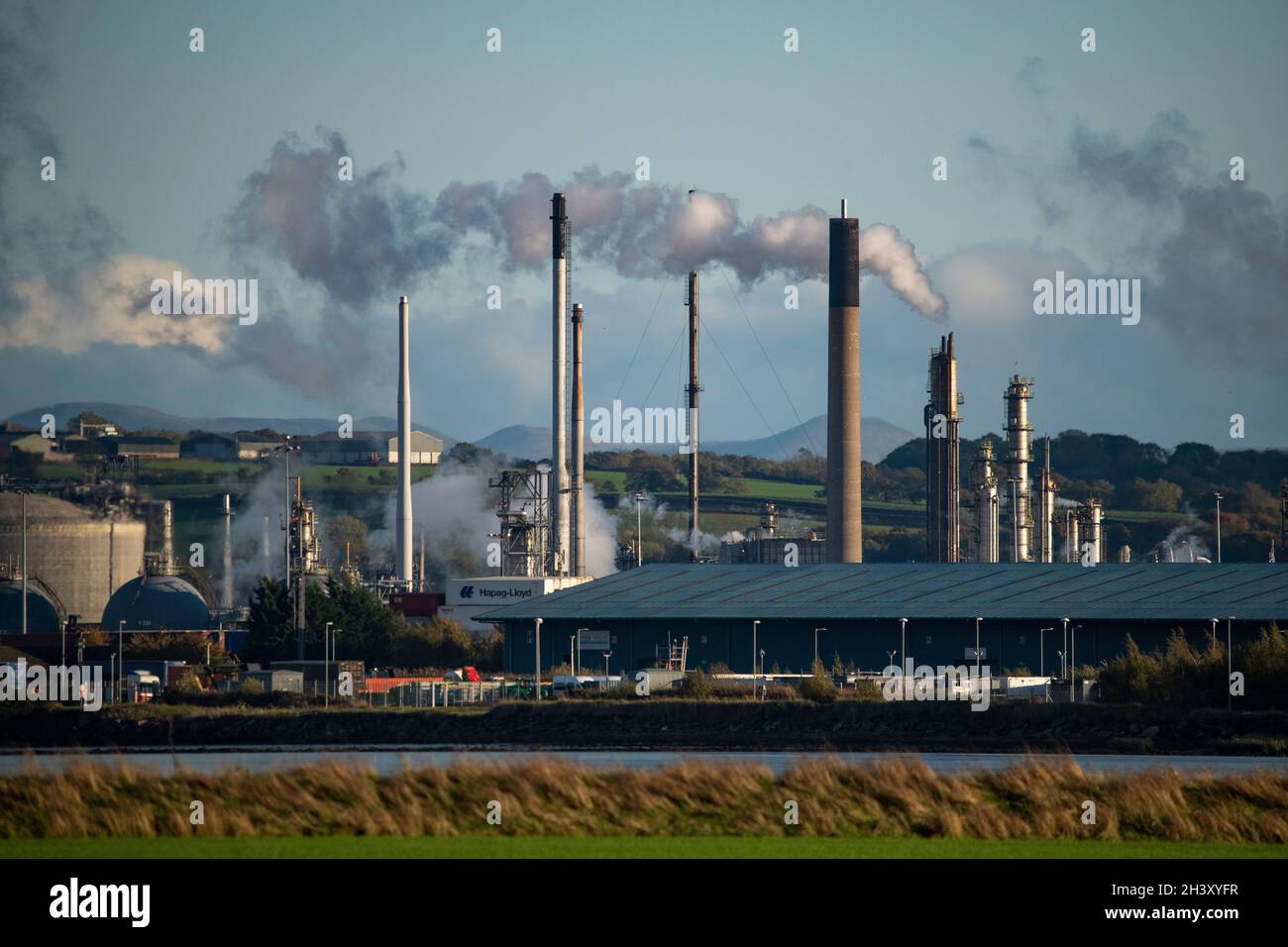 Grangemouth, Scotland, UK. 30th Oct, 2021. PICTURED: Views of the Ineos ...