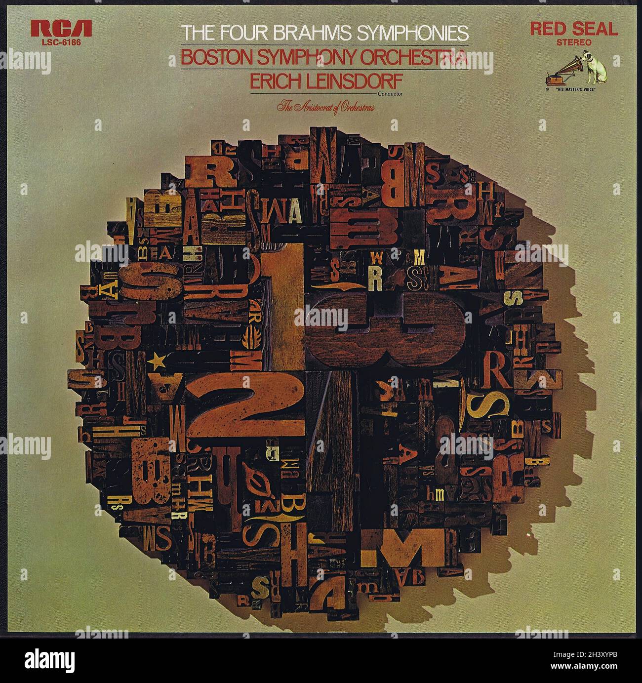 Brahms Symphonies (4) - Leinsdorf RCA - Classical Music Vintage Vinyl ...