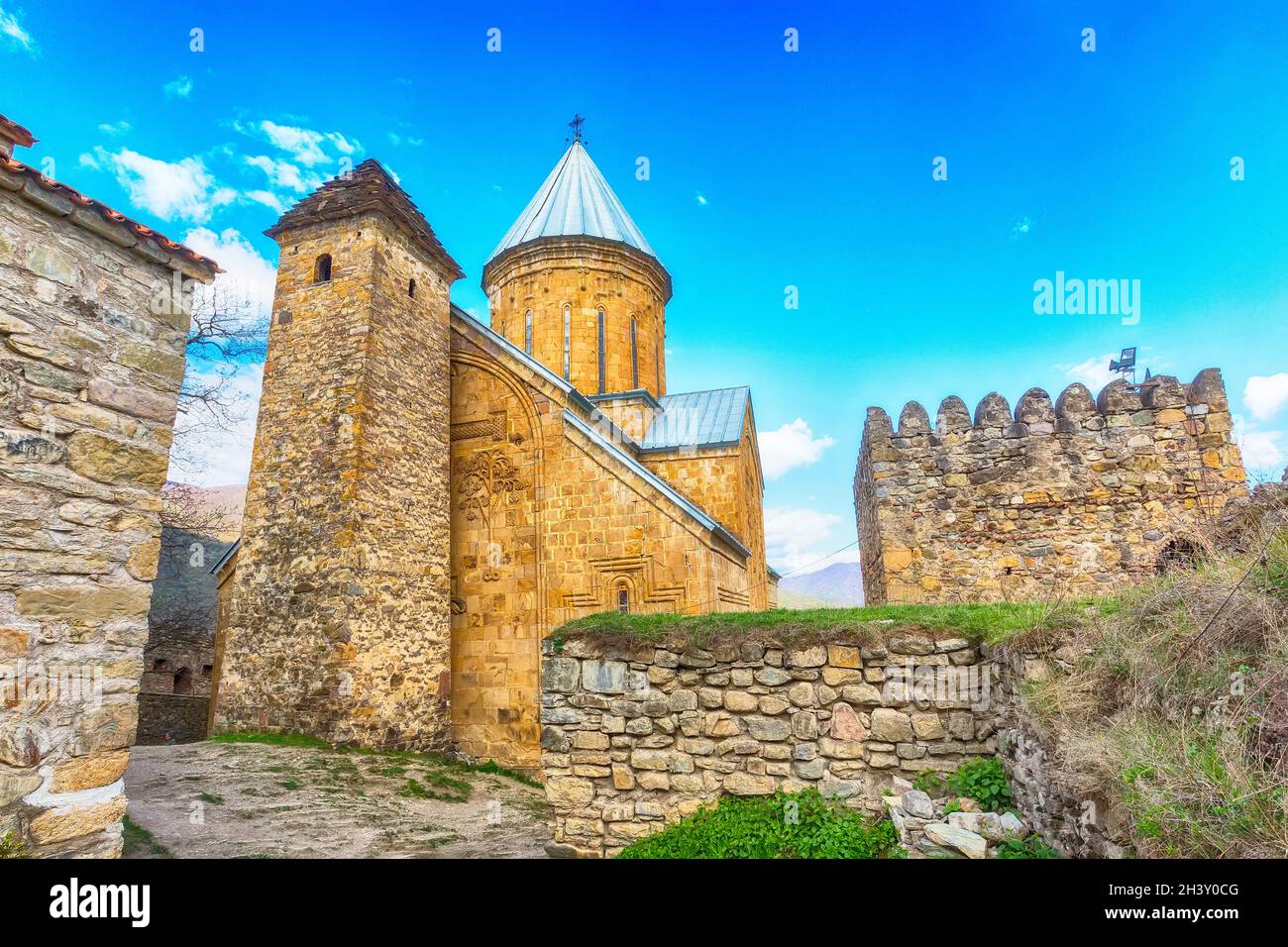 Ananuri castle complex on the Aragvi River in Georgia Stock Photo - Alamy