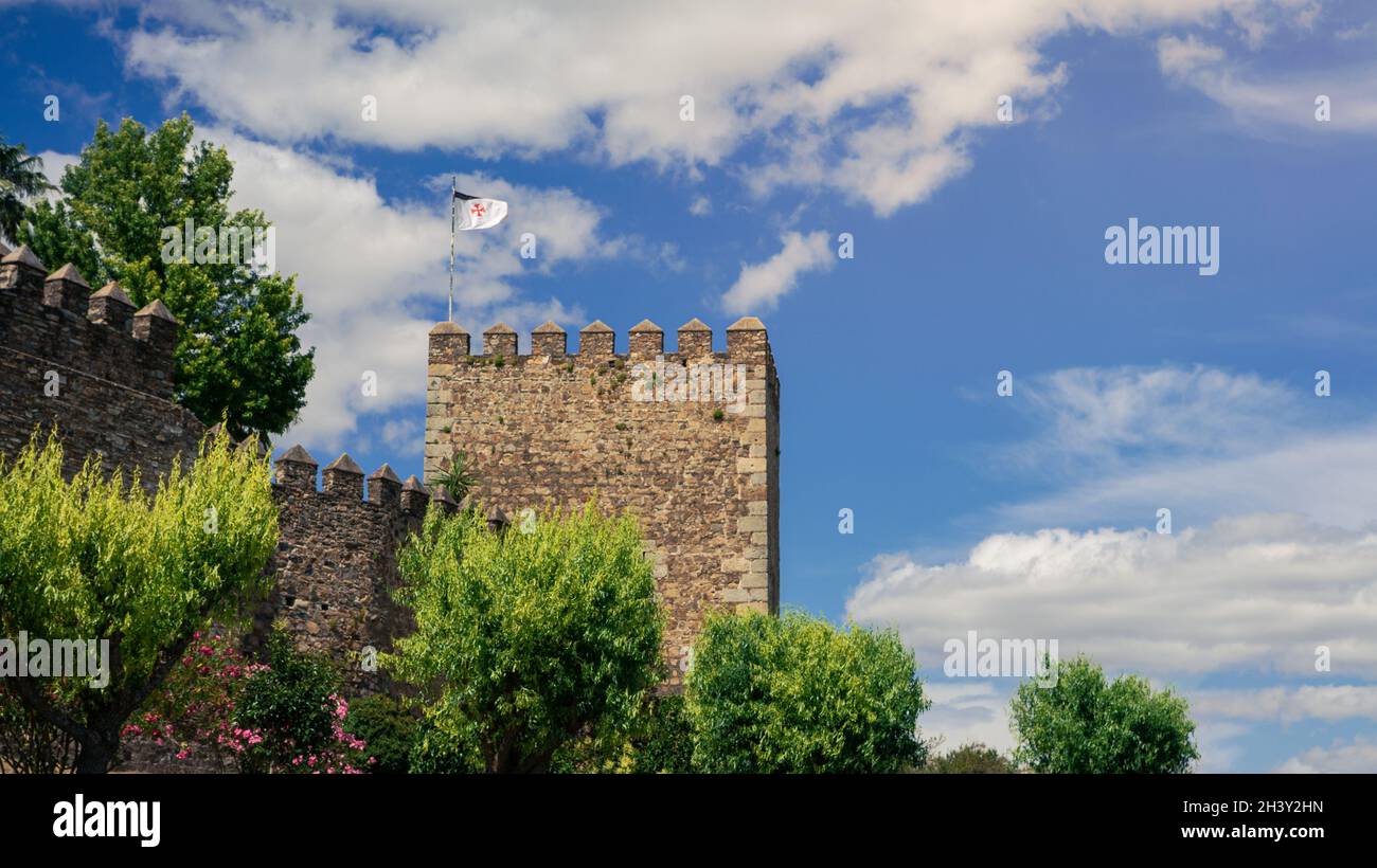 Castle medieval of the knights of templars the oldest in Jerez de los ...