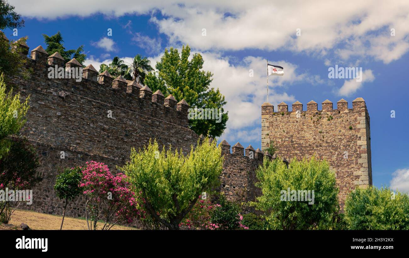 Castle medieval of the knights of templars the oldest in Jerez de los ...